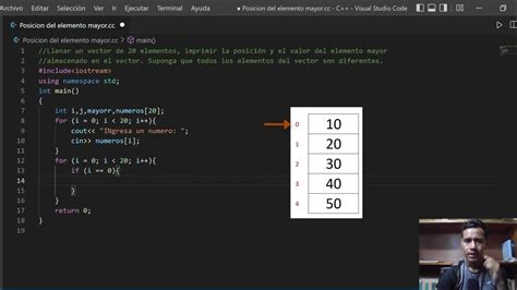 Como Llenar Un Vector De 7 Posiciones Y Mostrar Al Usuario Dicho Vector