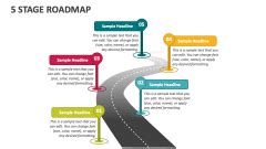 Free Stage Roadmap PowerPoint Presentation Template Google Slides