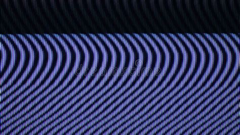 Tv Video Noise With Flicker In An Old Analog Television Stock Footage