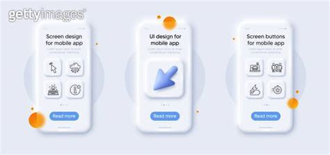 Furniture Typewriter And Partnership Line Icons Pack For Web App 3d