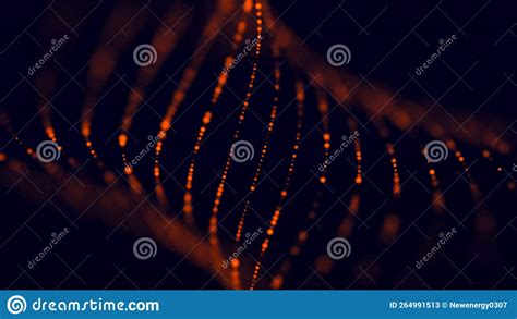 Abstract Background Of Moving Dust Particles Incident Light With Glare Random Shine And Color