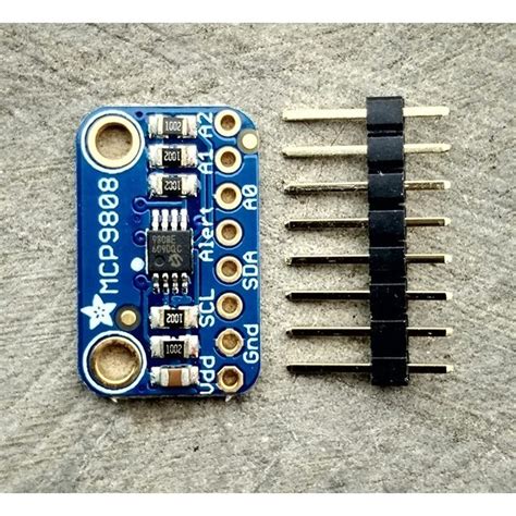 Jual Open Ds] Adafruit Mcp9808 High Accuracy I2c Temperature Sensor Breakout Board Shopee