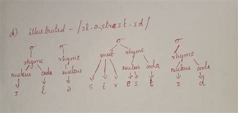 [solved] Draw The Syllable Trees Representing Each Of The Following Words Course Hero