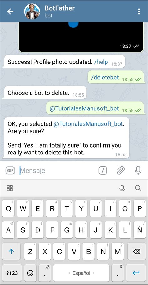 crear un bot de telegram manusoft es