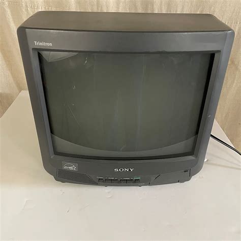 Small Sony Black Crt Tv Zapprops