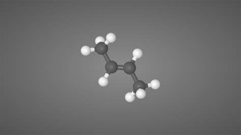 反 2 丁烯分子结构模型 火花学院