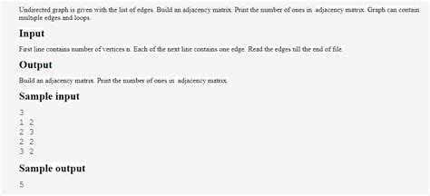Solved Undirected Graph Is Given With The List Of Edges Chegg