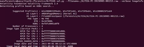 Learning By Practicing Volatility Memory Forensics Investigation A Potential Virus Situation