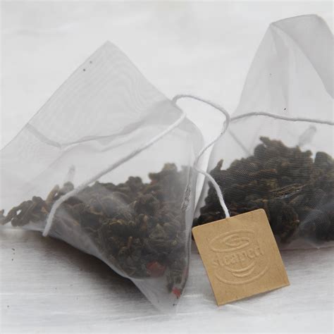 Lychee Oolong Tea Single Tea Bag Steaped Tea