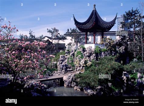 Dr Sun Yat Sen Classical Chinese Gardens High Resolution Stock
