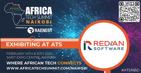 Redian Software Africa Will Be Exhibiting At Africa Tech Summit At