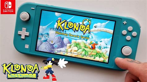 Klonoa Door To Phantomile Nintendo Switch Lite Gameplay Youtube