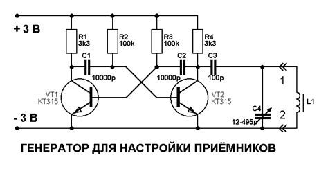 Конденсатор переменной емкости как генератор