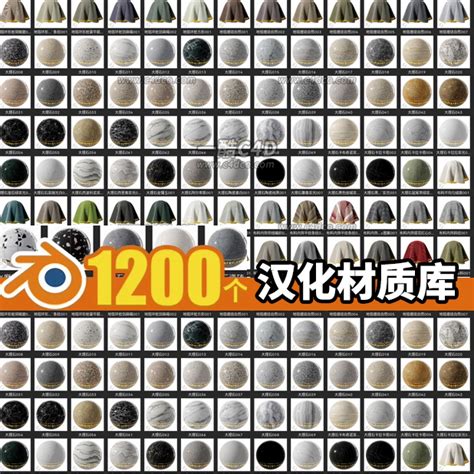 程序化火星沙子材质 Blender布的