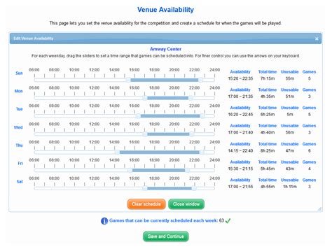 Interaction Design Form For Inputting Operating Hours Of A Business