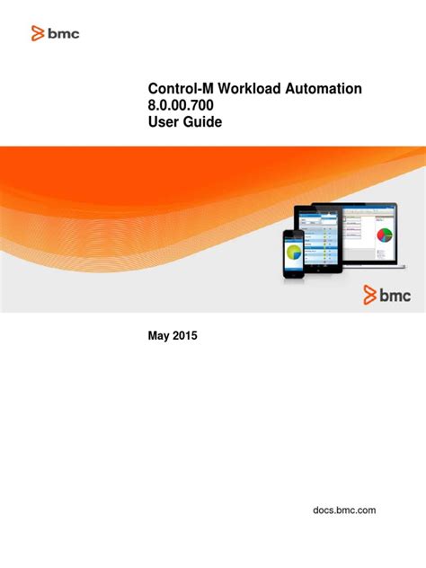 Control M User Guide V8 Pdf Login Trademark