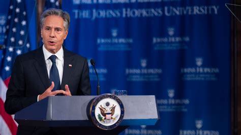 Блинкен США стремятся к свободному открытому процветающему миру