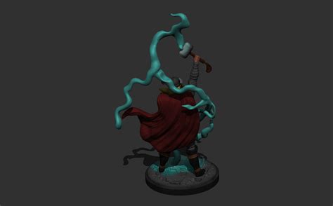 Obj File Classic Thor Mcp Scale 🎲・3d Printing Template To Download・cults