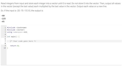 Solved Read Integers From Input And Store Each Integer Into Chegg