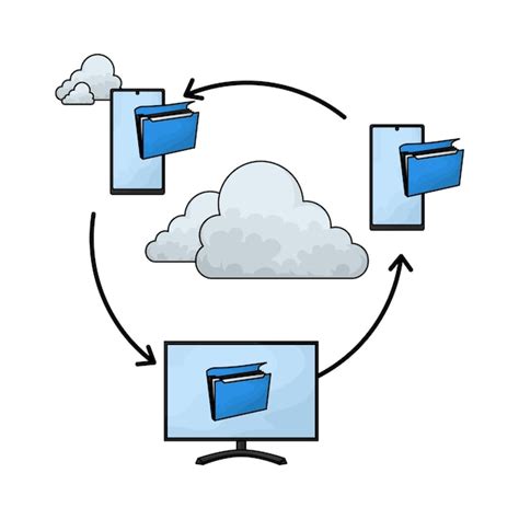 폴더 프리미엄 벡터