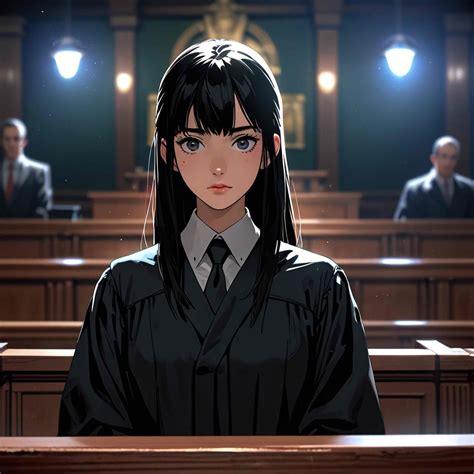 Download Ai Generated Judge Courtroom Royalty Free Stock
