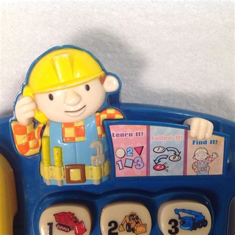 Bob The Builder Talking Toy Telephone Light Up Songs Numbers Memory 10