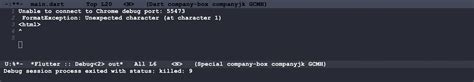Dap Debug Cannot Run Flutter App As Expected Issue Emacs Lsp Lsp Dart GitHub