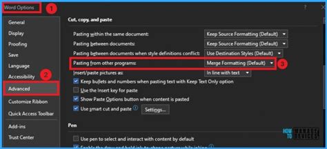 💡ms Word Default Paste Merge Formatting Option Gas Xtxa Ms Word Default Paste