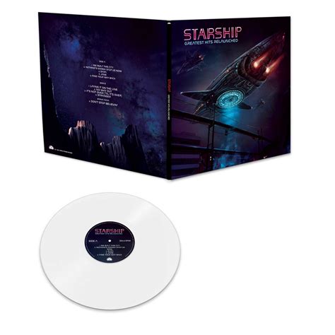 Starship Greatest Hits Relaunched White Vinyl