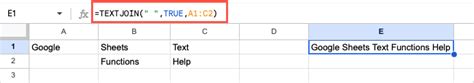 15 Simple Google Sheets Text Functions