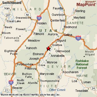 Where Is Richfield Utah See Regional Map And More