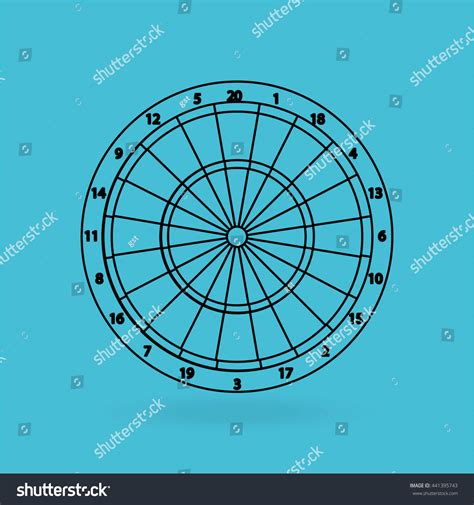 Darts Player Design Stock Vector Royalty Free Shutterstock