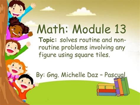 4thgrading math module9 solves routine and non routine problems