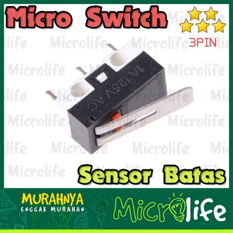 Jual Micro Switch Kecil Limit Switch Mini Sensor Batas Shopee Indonesia