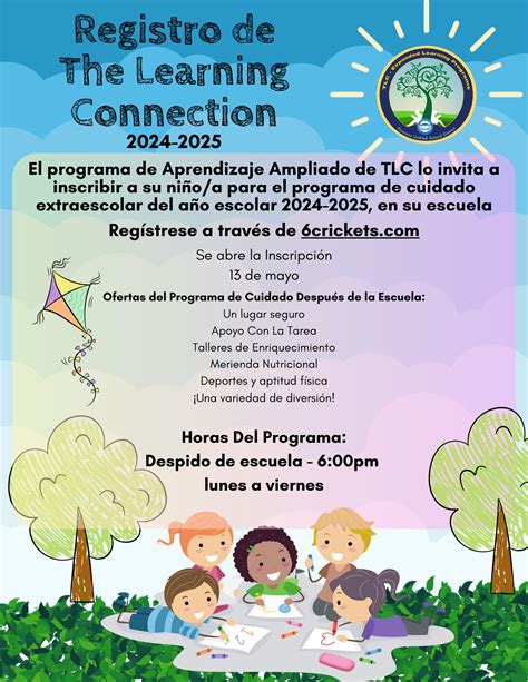 Tlc The Learning Connection Program Programs Decker Elementary School