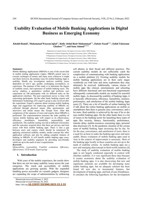 Pdf Usability Evaluation Of Mobile Banking Applications In Digital