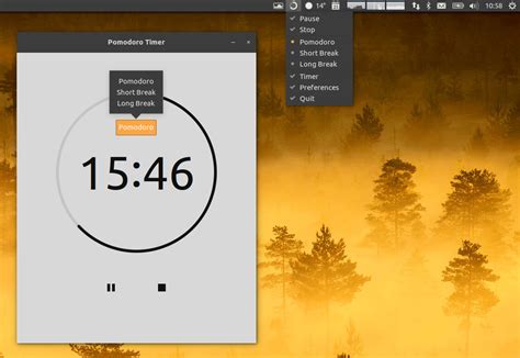 gnome pomodoro a pomodoro timer with appindicator and gnome shell