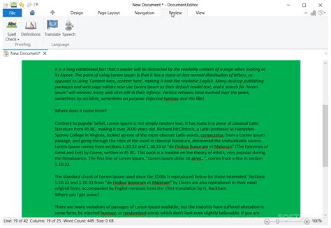 Document Editor Download Softpedia