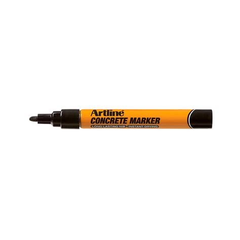 Artline Concrete Marker Black