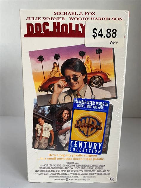 Retro 1991 Doc Hollywood Vhs Video Tape Michael J Fox Woody