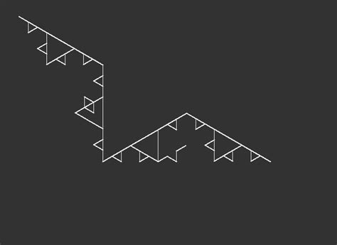 Algorithm Drawing Koch Curves Only Using Line Function Stack Overflow