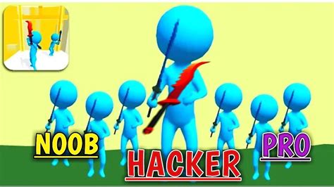 NOOB Vs PRO Vs HACKER Sword Play Walkthrough Gameplay Part INTRO KuGo Gaming IOS Android