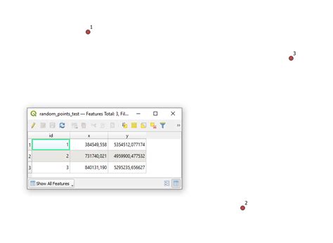updating geometry field automatically from east and north fields in