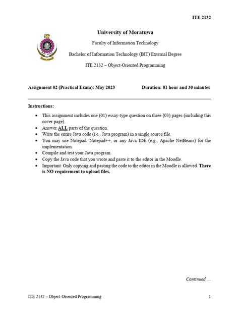 Assignment02 2023 Pdf Method Computer Programming Java