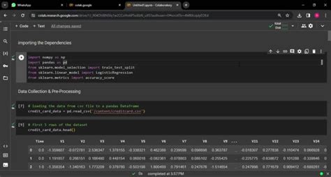 Code Casa Safeguarding Transactions With Machine Learning Dharani V