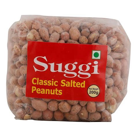 200g Suggi Classic Salted Peanuts At ₹ 70pack Bengaluru Id 2856609758030