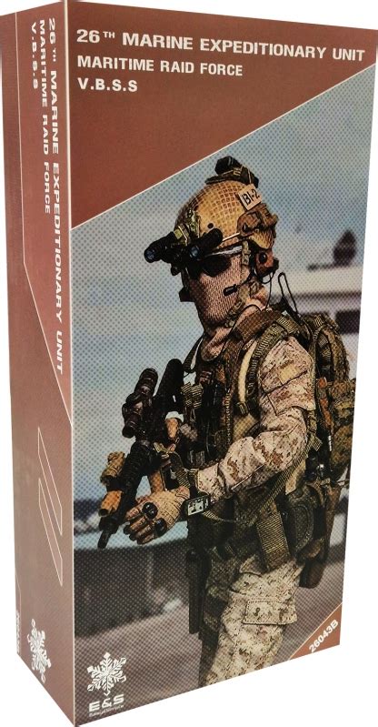 Figurine 1 6 26th Marine Expeditionary Unit Maritim Raid Force Vbss Machinegun Fr