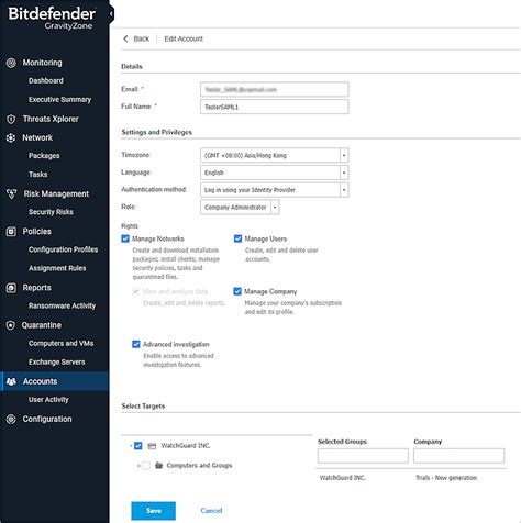 Bitdefender Gravityzone Integration With Authpoint