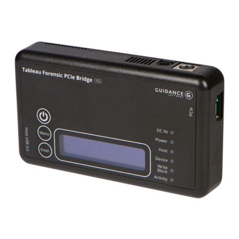 OPEN TEXT TABLEAU FORENSIC T7U QUICK REFERENCE MANUAL Pdf Download ManualsLib