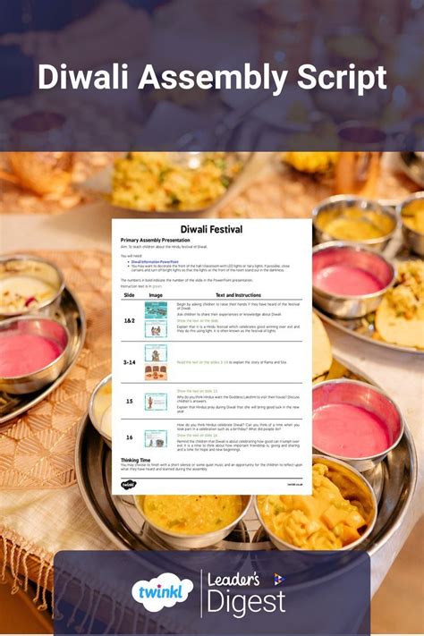 Diwali Assembly Script Artofit